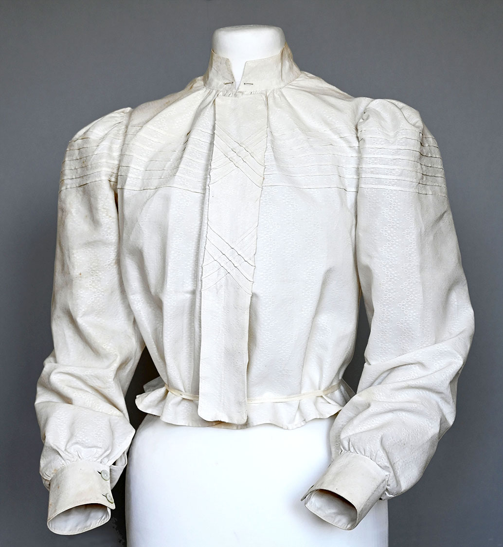 1900s White cotton blouse - Hopkins Costume Wiki